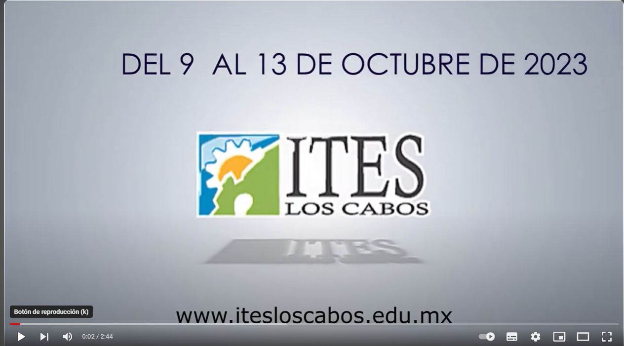 Noticias ITES del 9 al 13 de octubre de 2023 - ITES